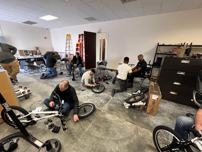 Building Bikes, Building Futures: Our Community-Driven Initiative